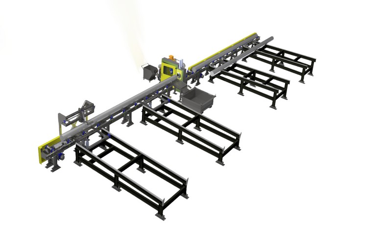 Aluminum Billet Cutting Saw